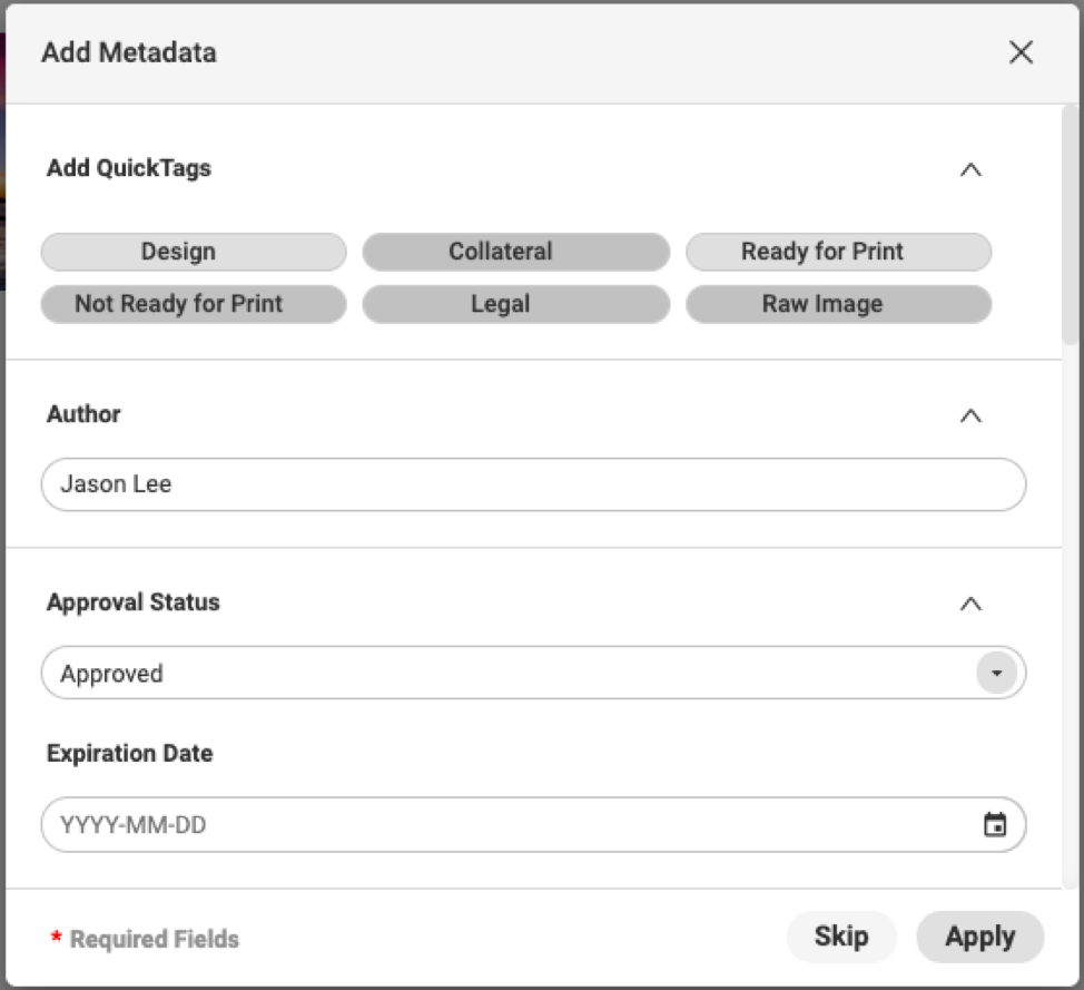 Quick Tags – Help Center - English