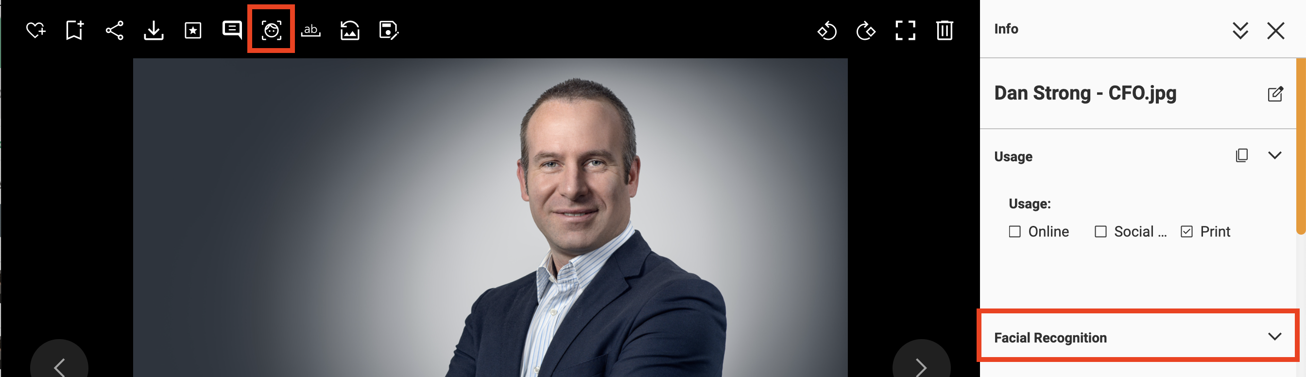 Facial Recognition - Set up and Usage – Help Center - English