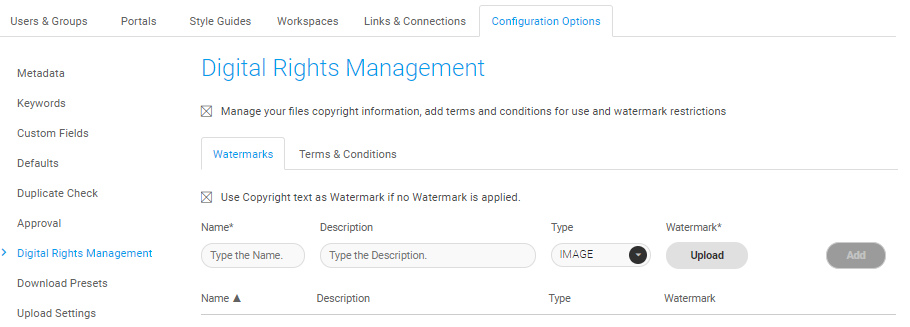 Upload a Watermark – Help Center - English