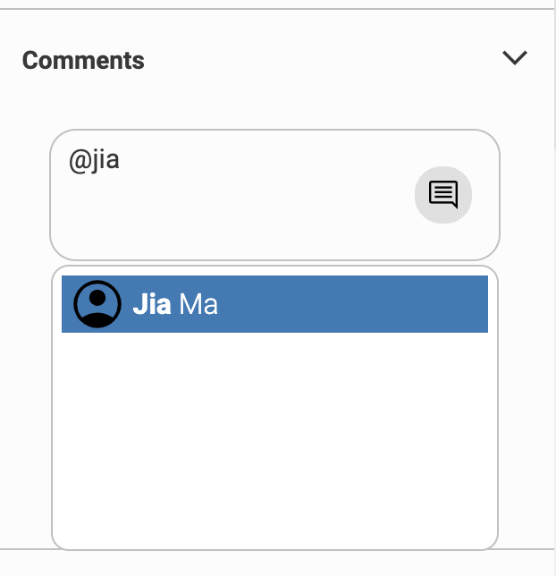 Tag Users or Groups in Comments – Help Center - English