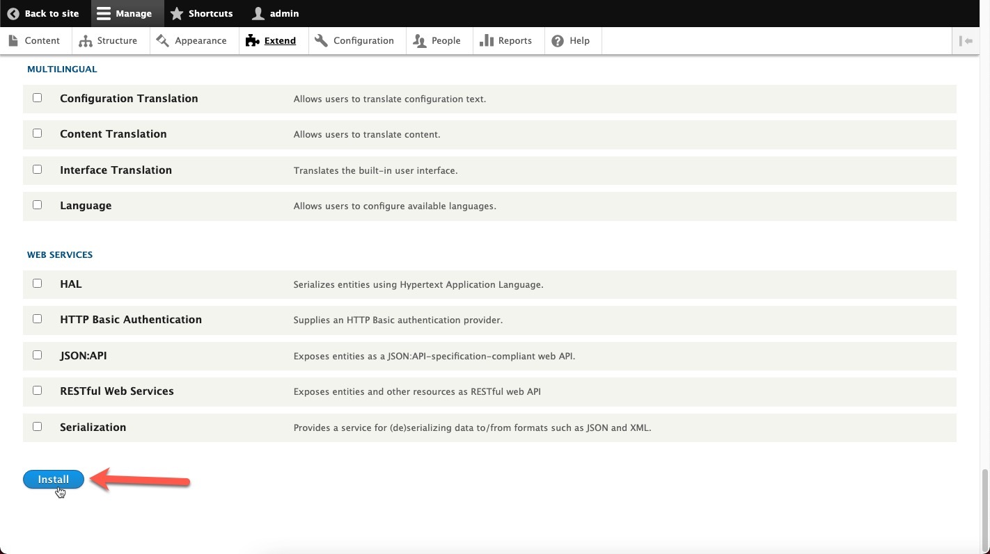 Drupal Plugin – Help Center - English