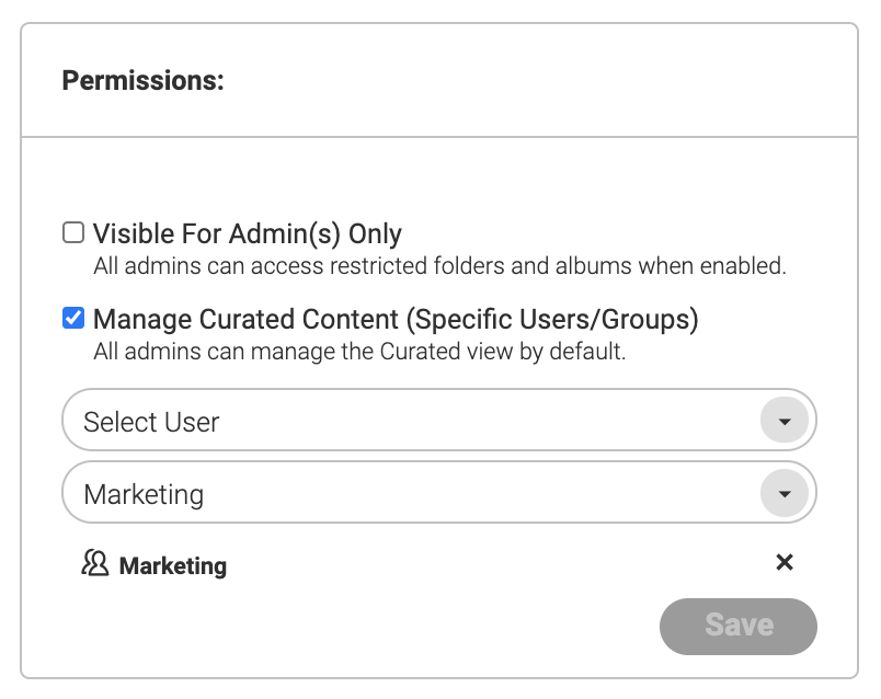 Curated View – Help Center - English