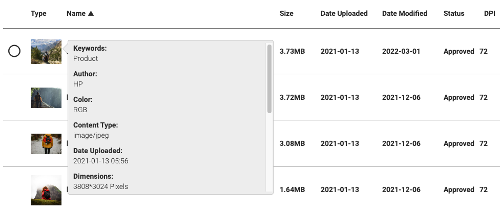 Mouseover Preview – Help Center - English