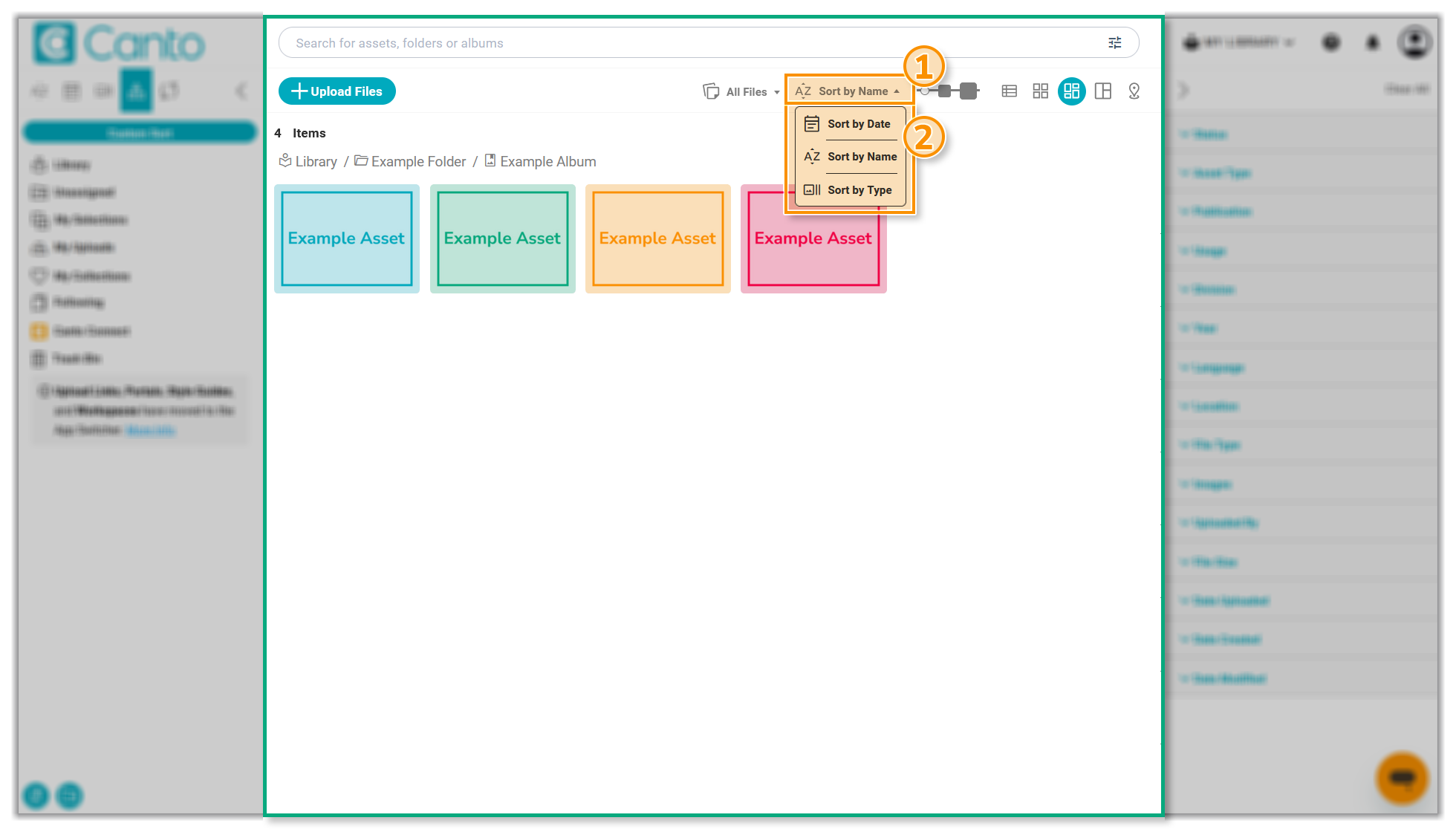How to: Sort content in the gallery – Help Center - English