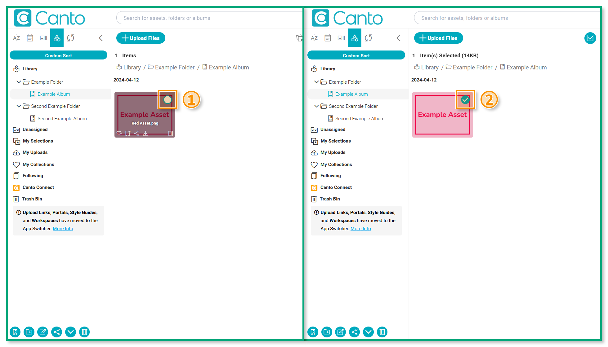 How to: Add assets to an album – Help Center - English
