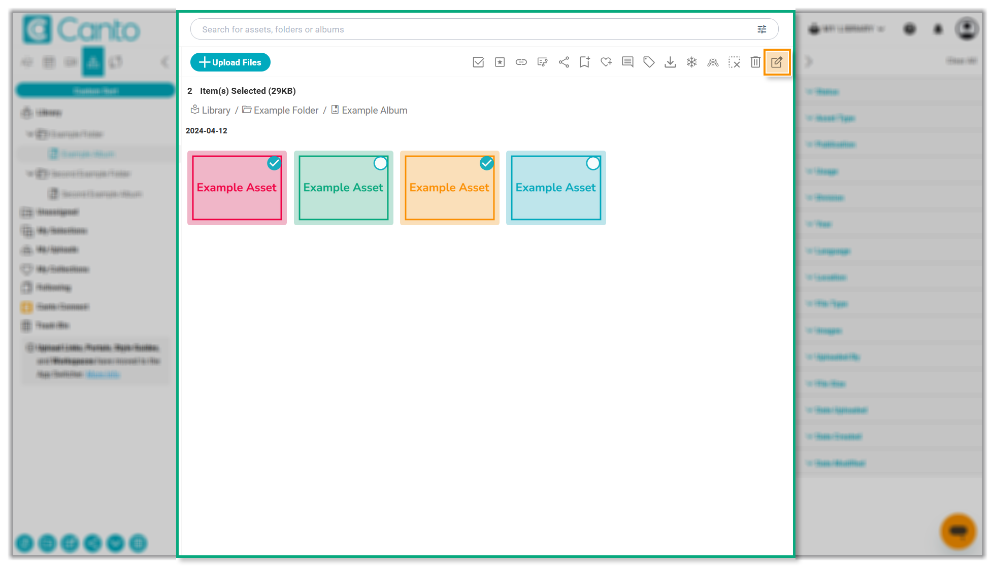 How to: Add assets to an album – Help Center - English