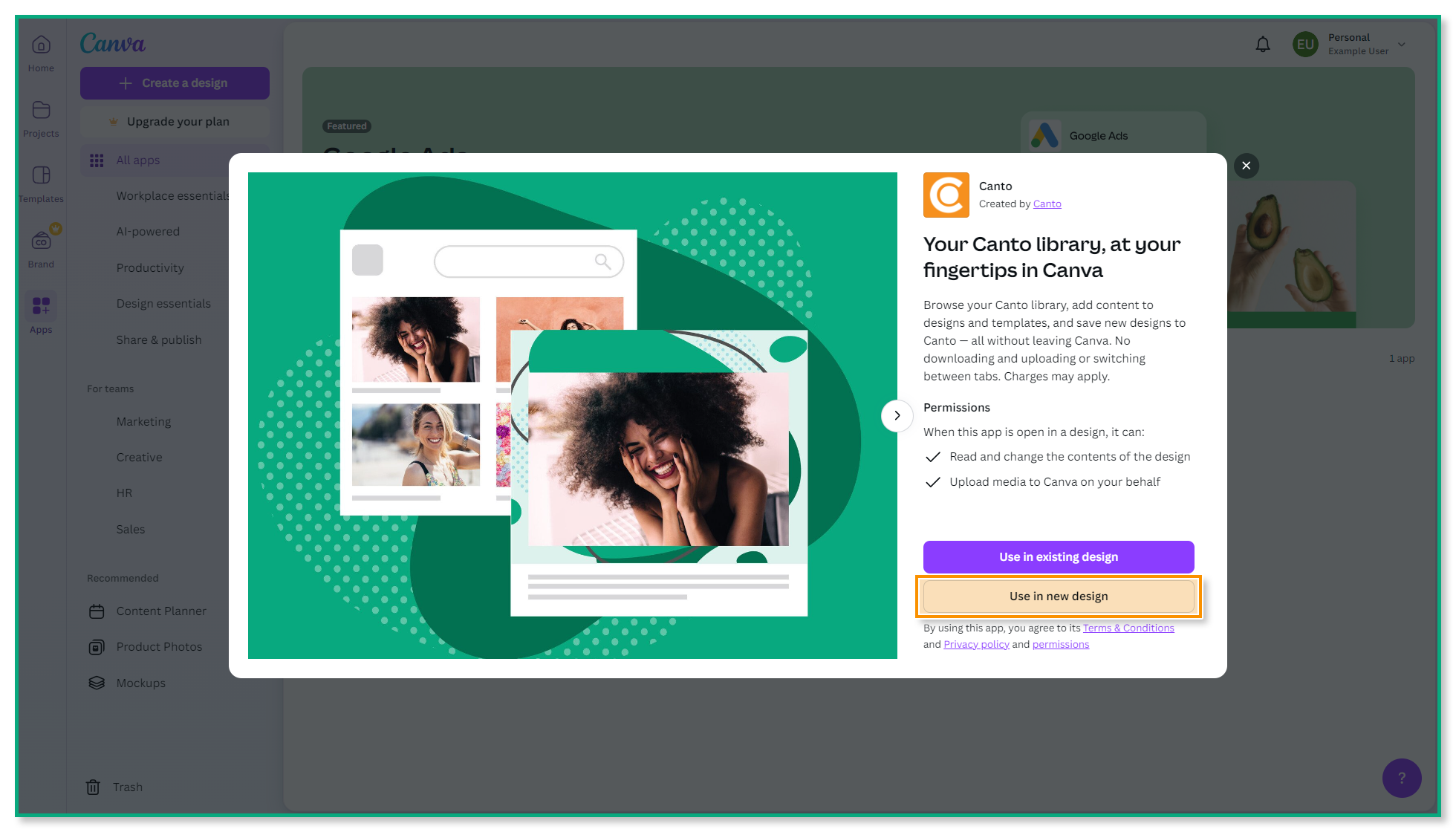 Canva Integration – Help Center - English