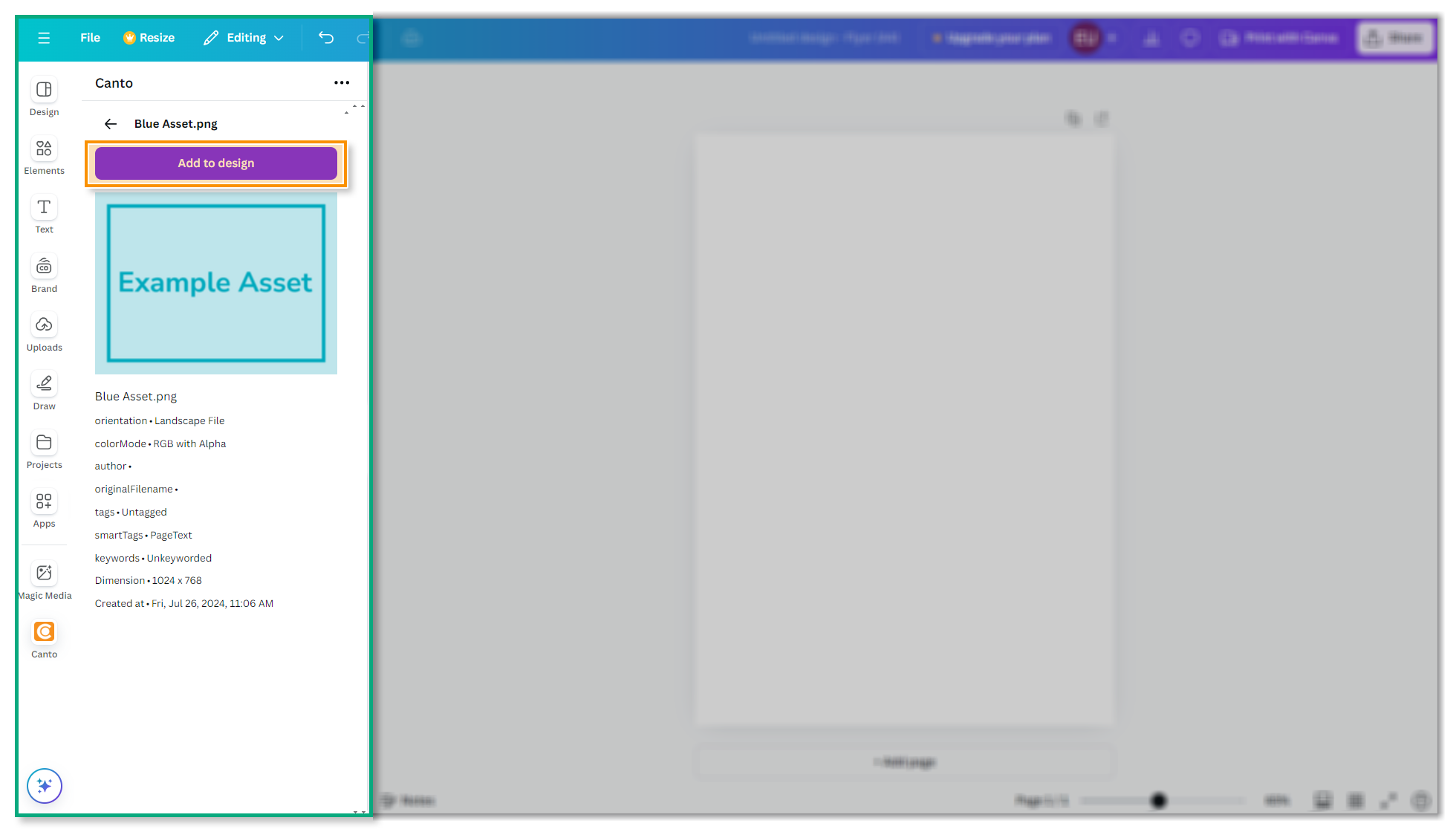 Canva Integration – Help Center - English