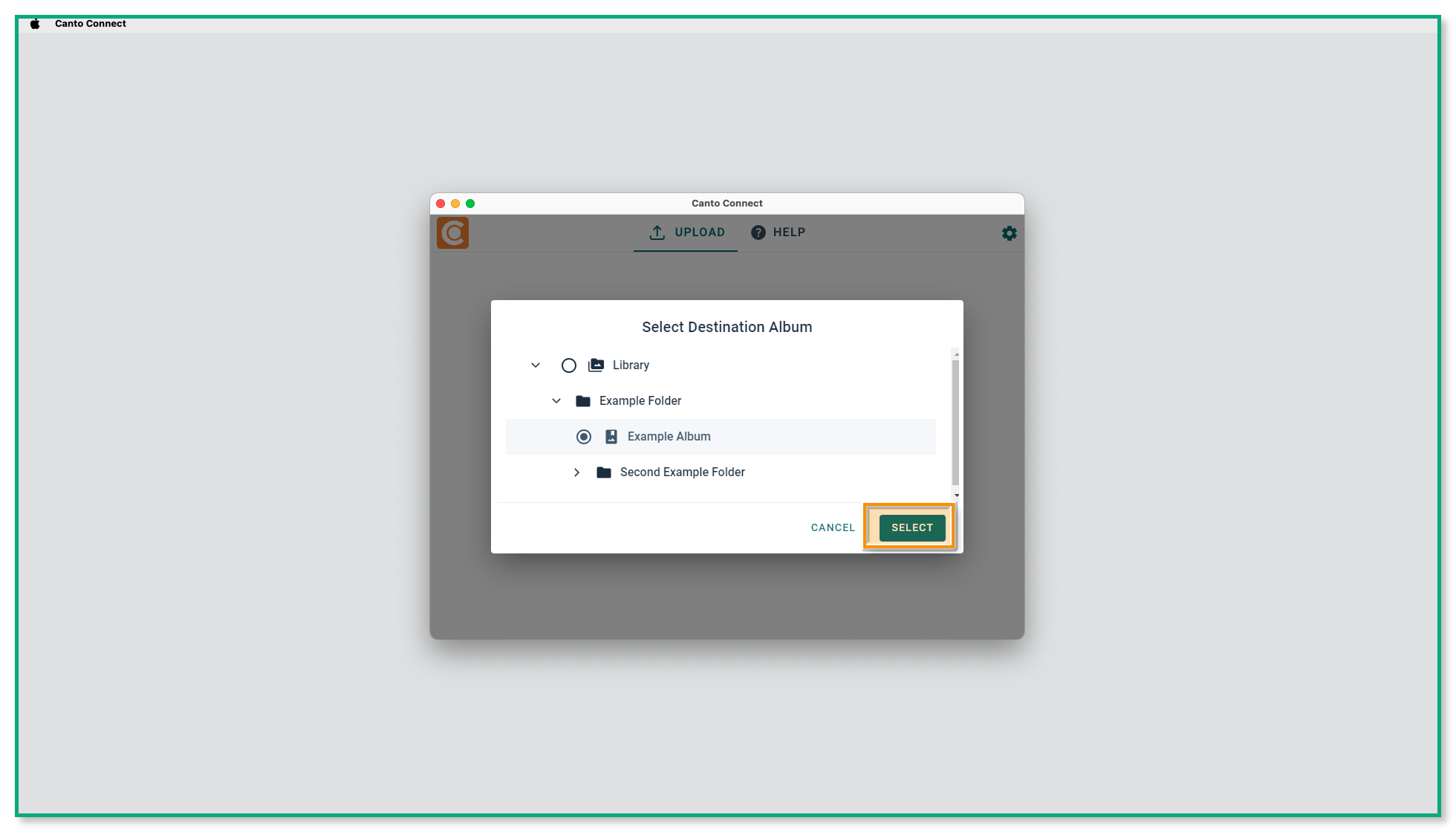How to: Use Canto Connect – Help Center - English